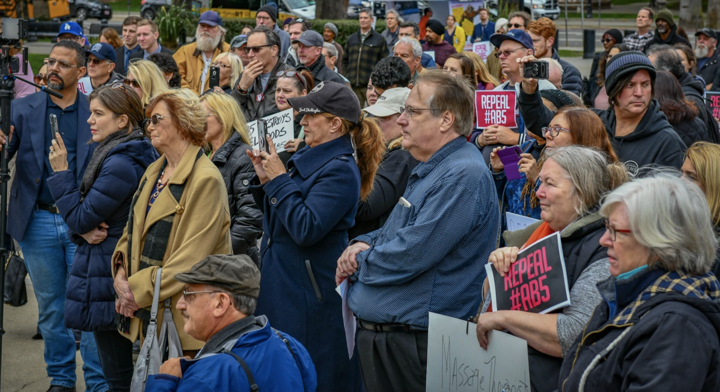 This Week's Vote To Repeal Assembly Bill 5 | Capitol Quagmire