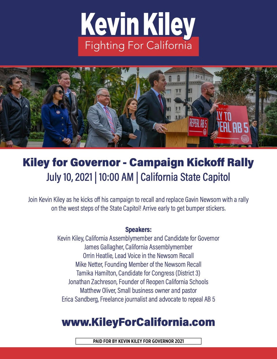 Campaign Kickoff Rally | Capitol Quagmire