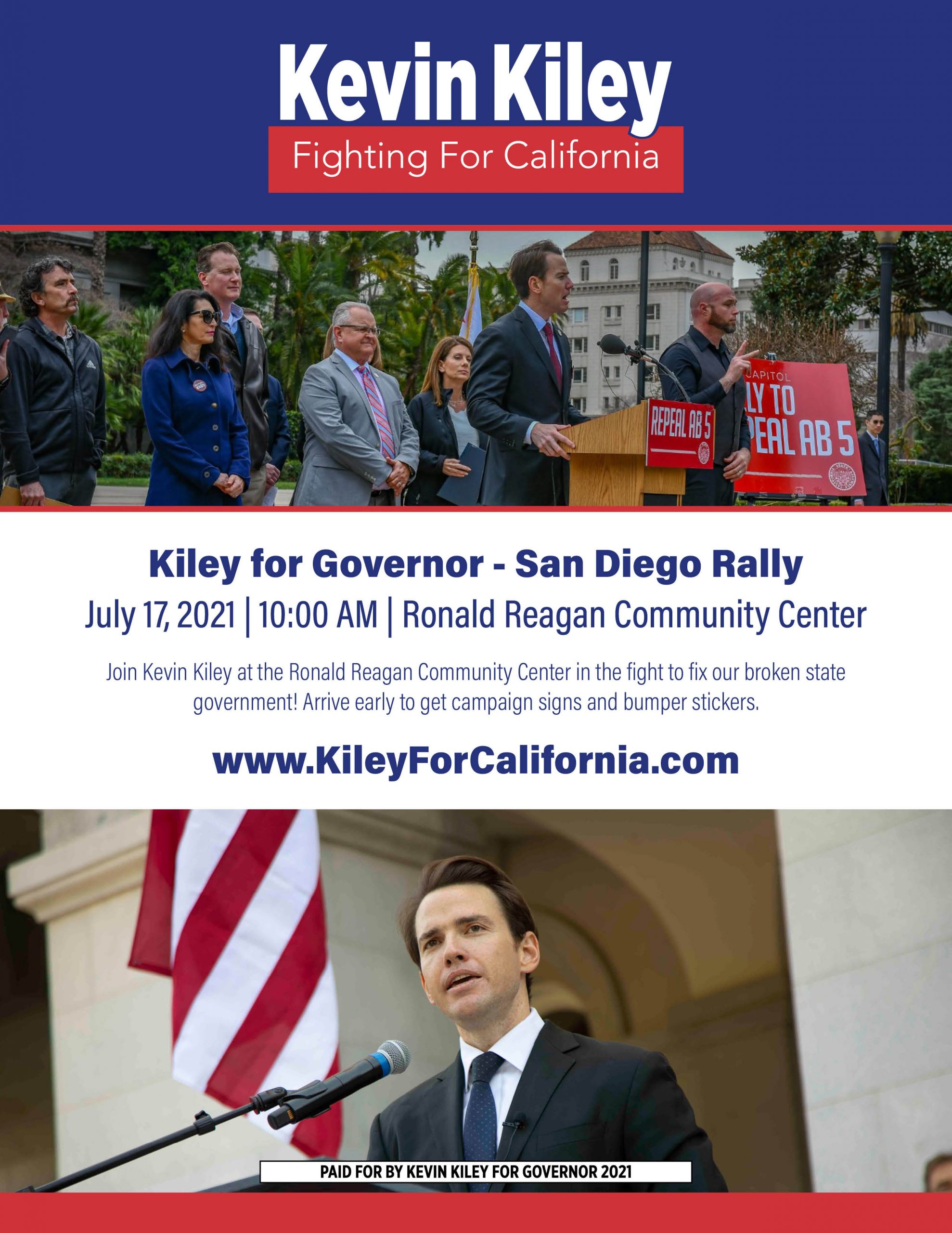 July 17 Rally in San Diego | Capitol Quagmire