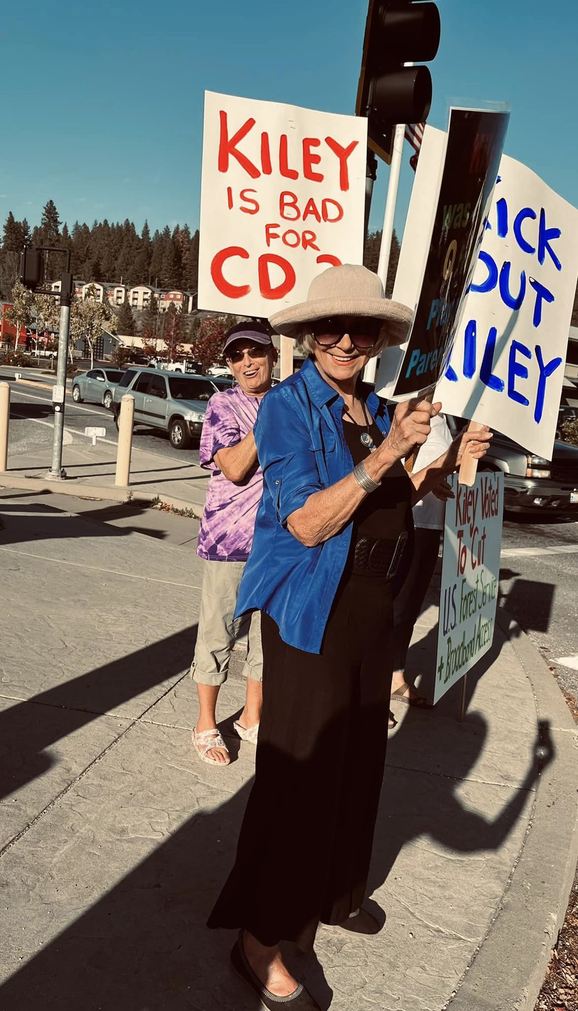 "Unmask Kevin Kiley" Rally photos | Capitol Quagmire